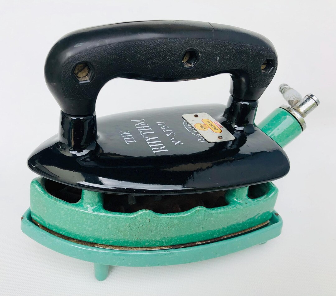 Antique Gas Iron Radiation the Rhythm No. 375U England Enamel - Etsy