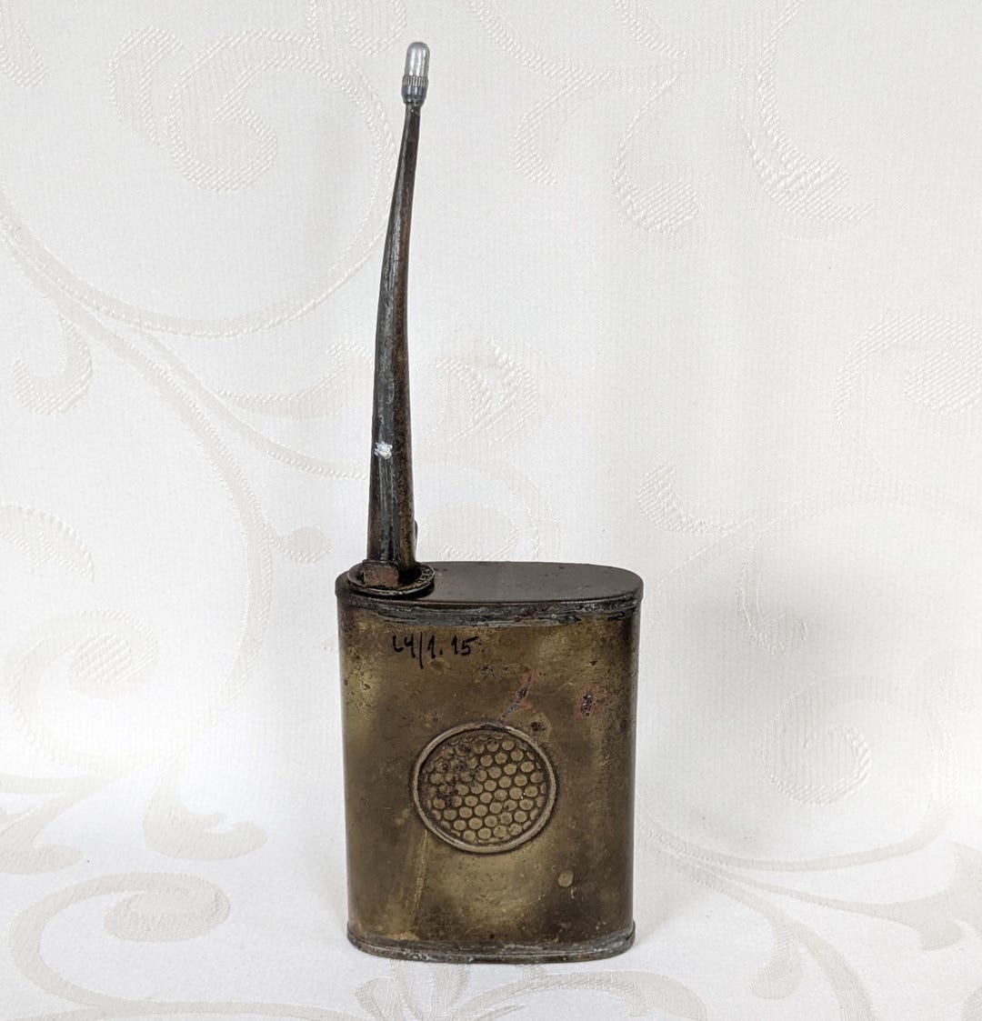 Tool Accessories Oil Can Hand Oil Can Tinned Brass Workshop Equipment ...