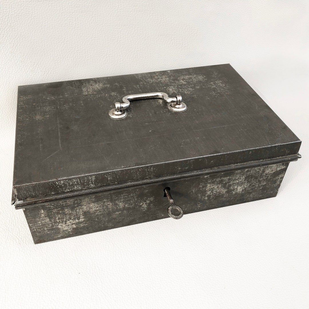 Metal Casket Lockable Metal Cassette With Key Metal Container - Etsy UK