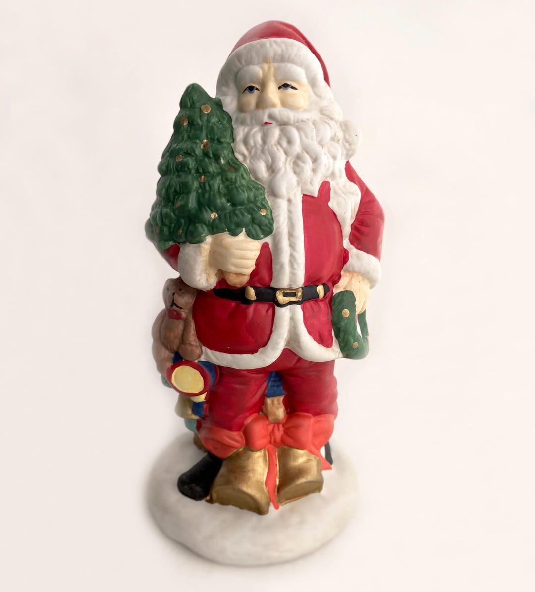 Santa Claus Porcelain Santa Claus Porcelain Eduscho Christmas ...