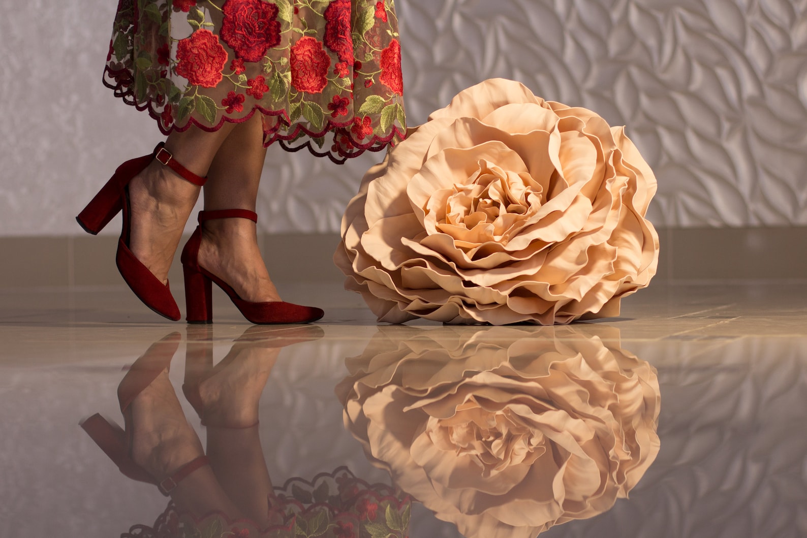 Oversize Rose. Wedding Rose Decor. Large Artificial Flowers. Giant Pink ...