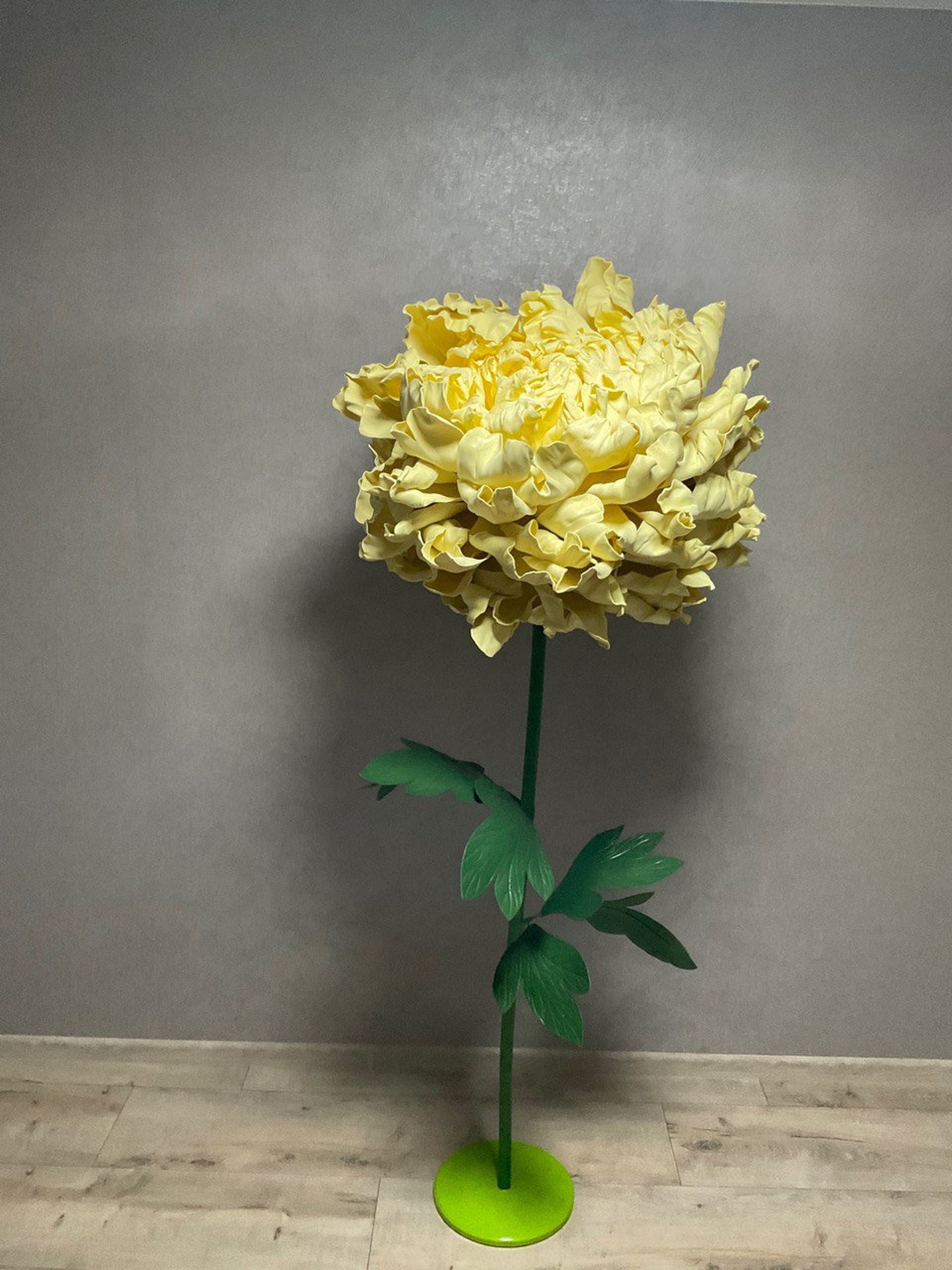 Wedding Floral Decor/giant Peonies /extra Large Artificial Flowers ...