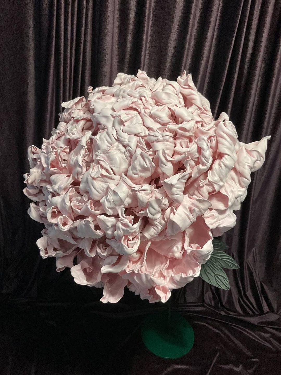 Giant Peony. 100 Cm Flower. Huge Peonies Decor. Shop Window Display ...