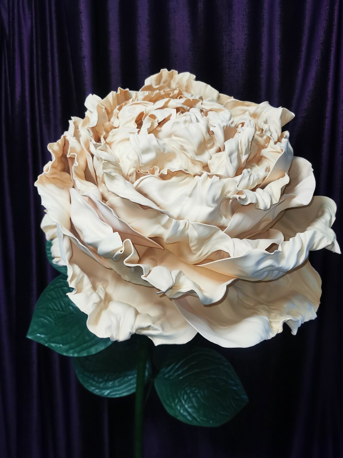 Oversize Rose. Wedding Rose Decor. Large Artificial Flowers. Giant Pink ...