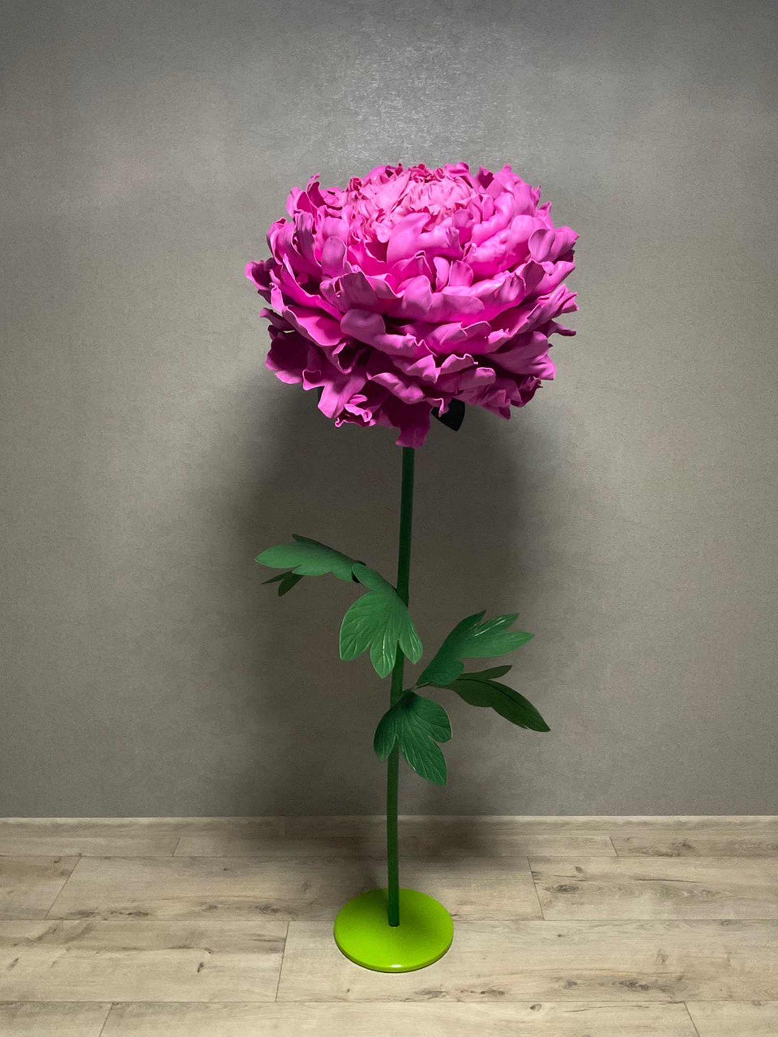 Wedding Floral Decor/giant Peonies /extra Large Artificial Flowers ...