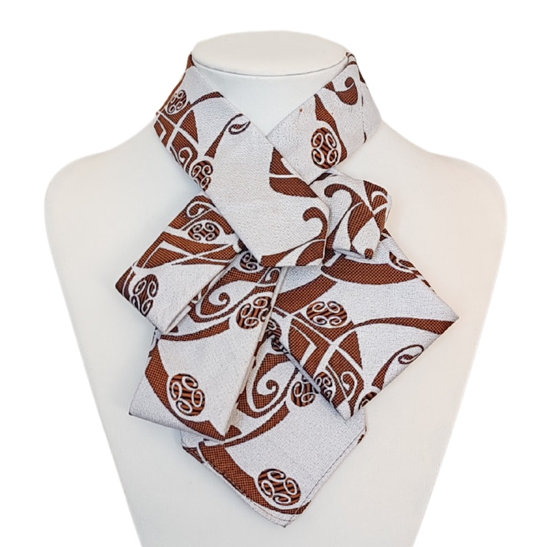 Women's Pattern Neckties. Luxury Style Women's Tie to Uplift Business ...