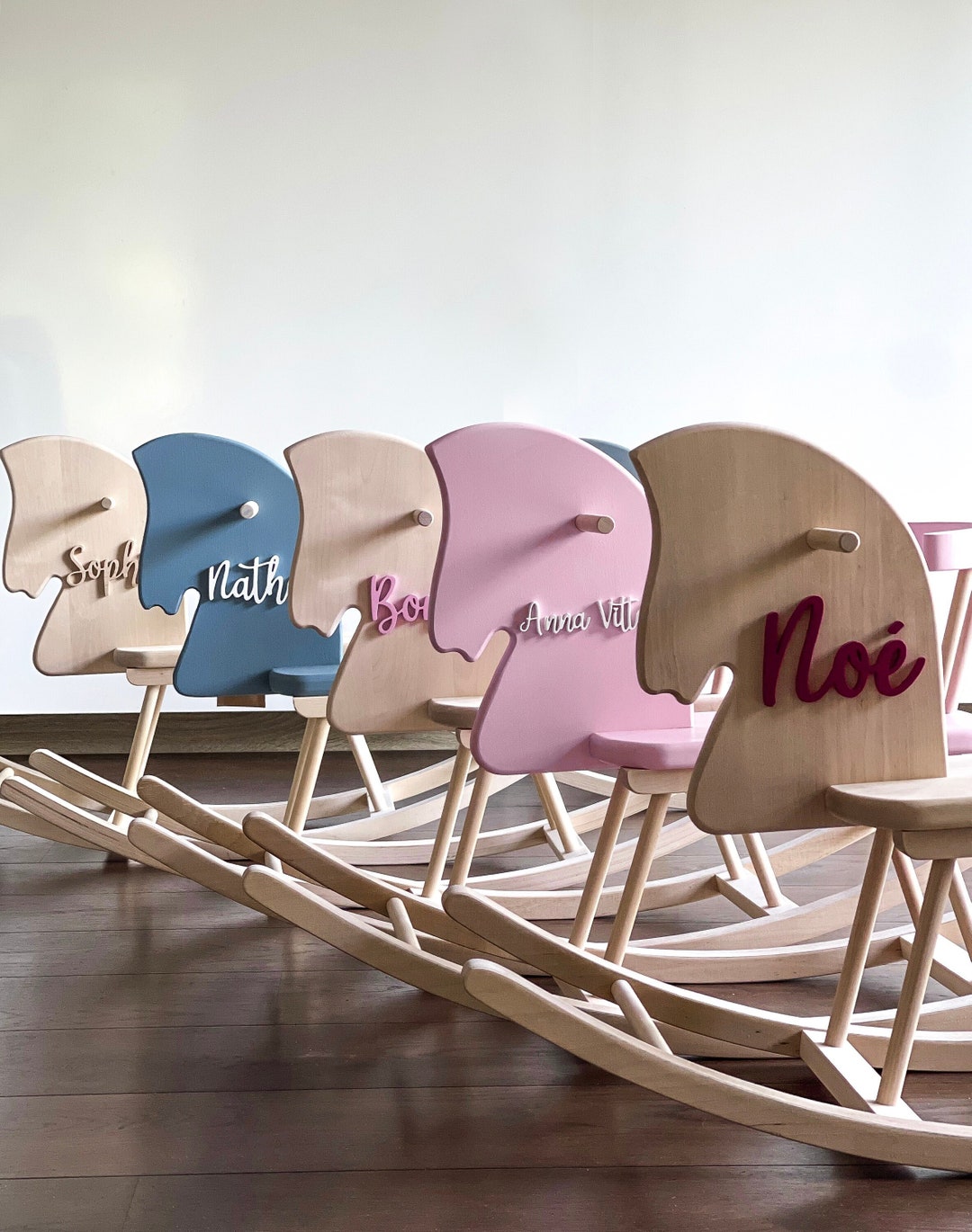 Personalised Rocking Horse Toy Toddler Rocking Horse With a - Etsy