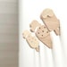 Ice Cream Hooks - Set of Five Ice Cream Wall Hooks, Ice Cream Wall ...