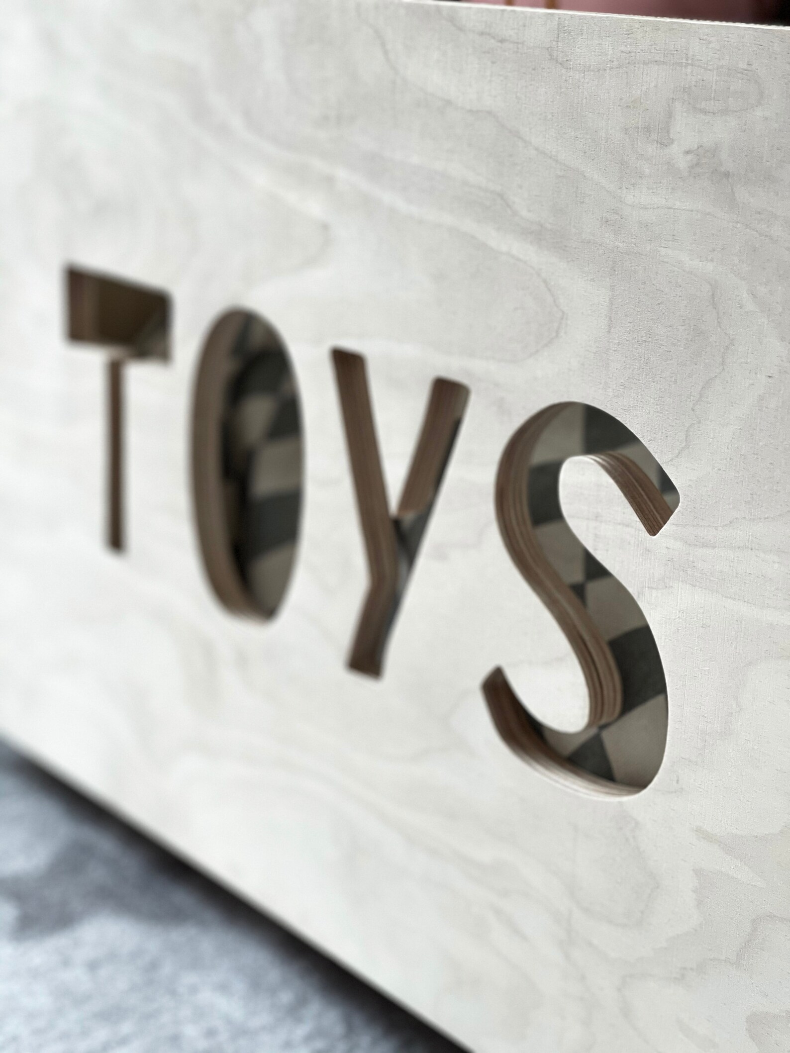 Wooden Toy Box Modern Toy Box Big Toy Chest Scandinavian - Etsy