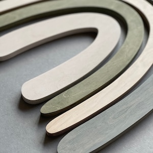 Rainbow Wooden Wall Decor - Rainbow Plaque - Rainbow Wooden Sign ...