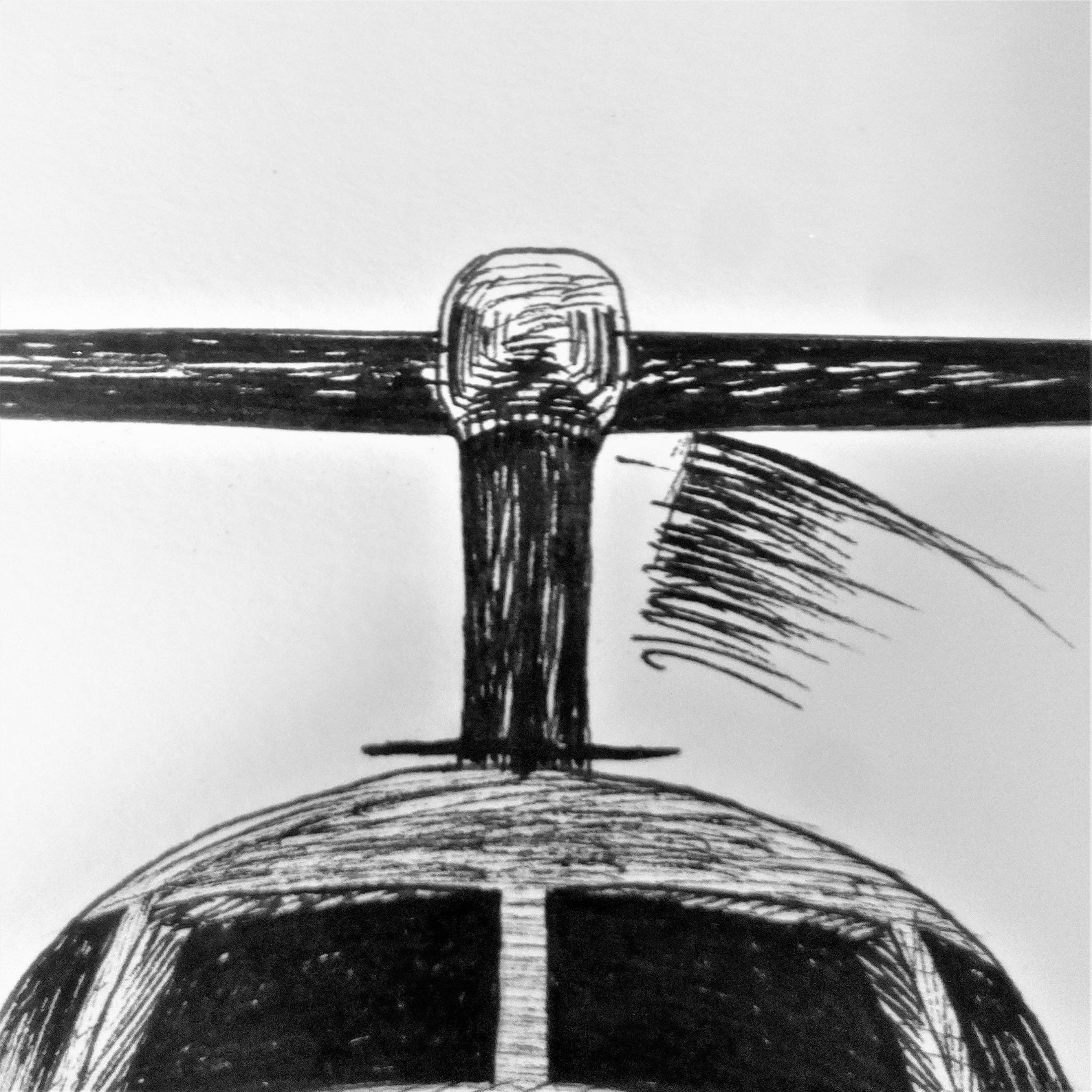 Download U-28 PC-12 Draco Pen and Ink Drawing Pilatus - Etsy