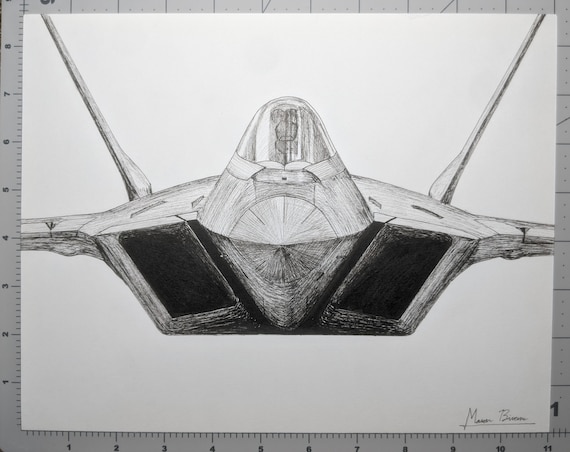 F 22 Drawing