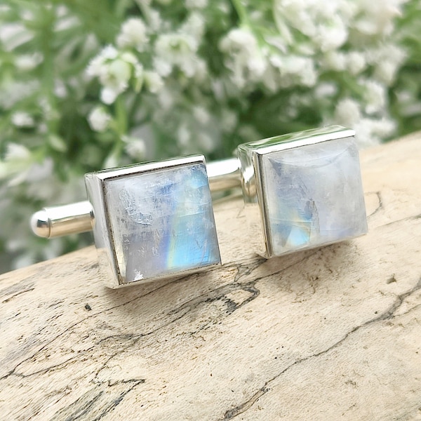 Gemstone Cufflinks - Etsy