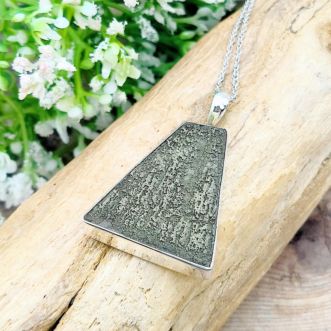 Pyrite Sun Pendant | Polygon | Geology Gift | Sterling Silver - Etsy