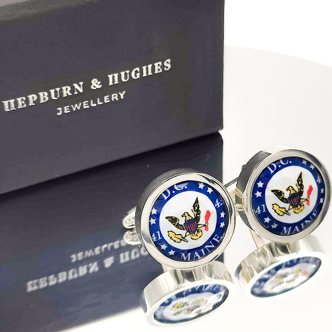 American Golf Ball Cufflinks | Sports Gift | Sterling Silver - Etsy