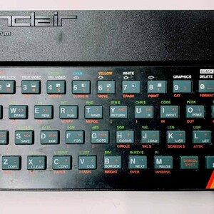 ZX Spectrum Keyboard Cufflinks in Sterling Silver - Etsy UK