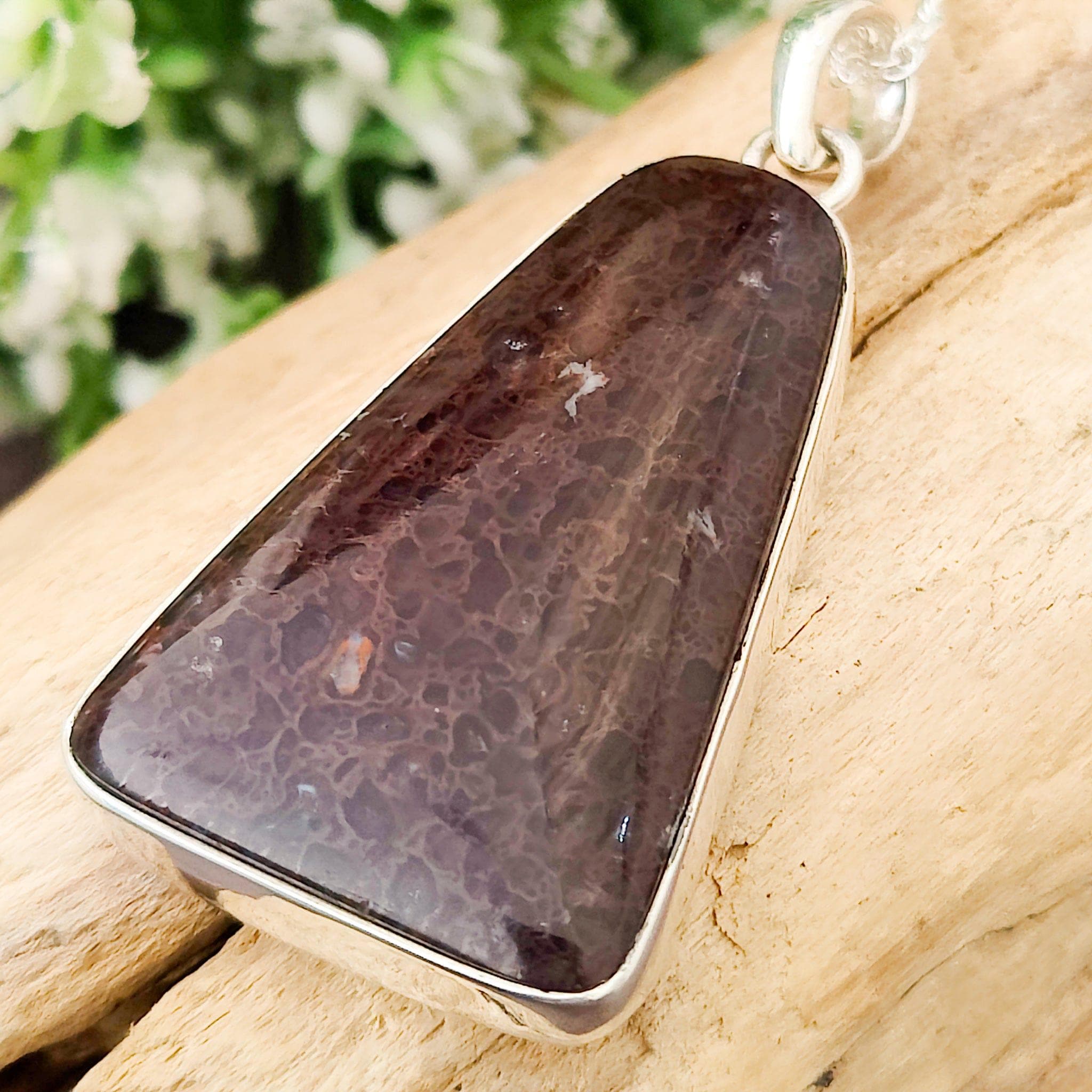 Dinosaur Fossil Pendant | Fossilised Brontosaurus Necklace | 37mm ...