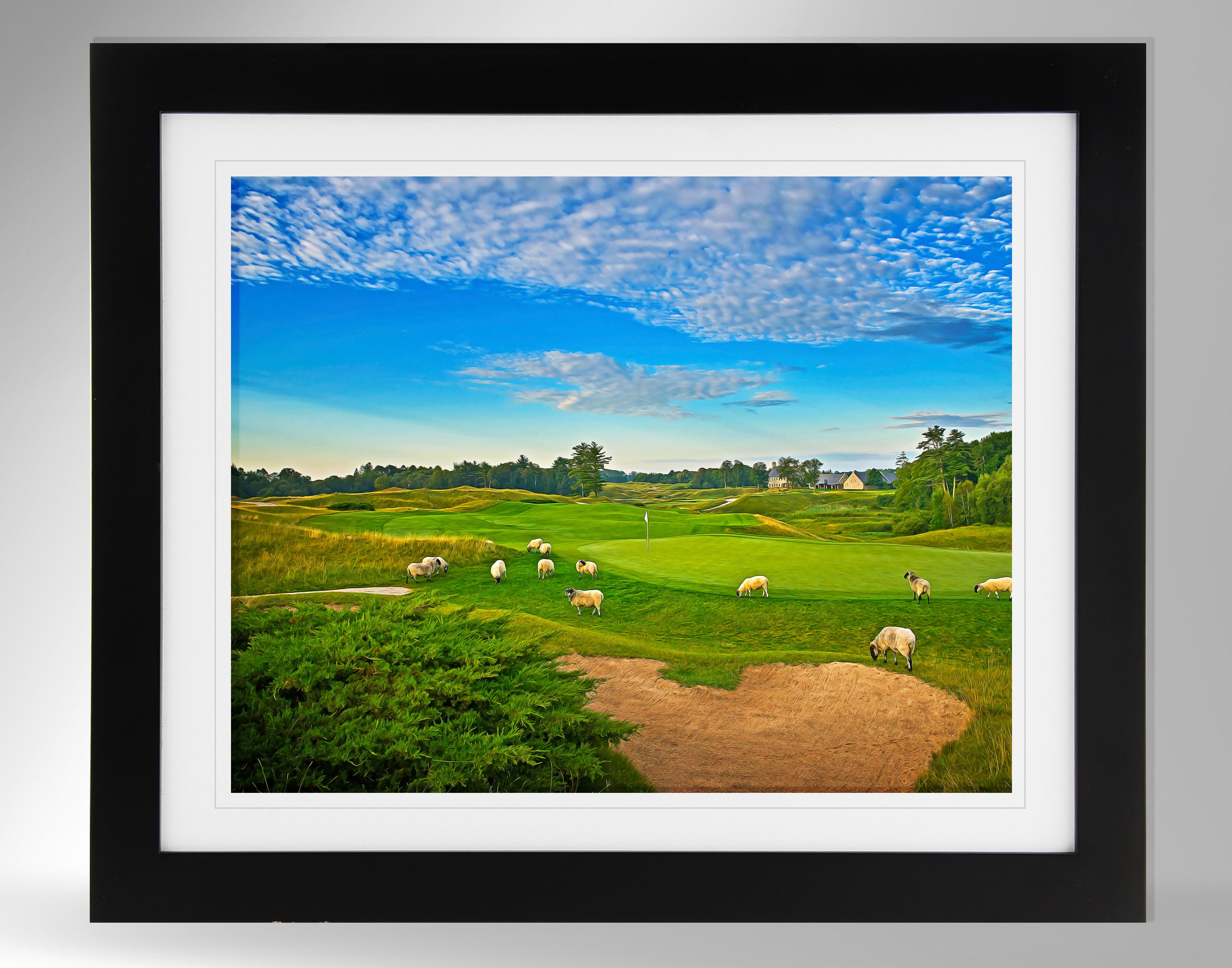Whistling Straits Irish Golf Course Wall Art 2 Options - Etsy