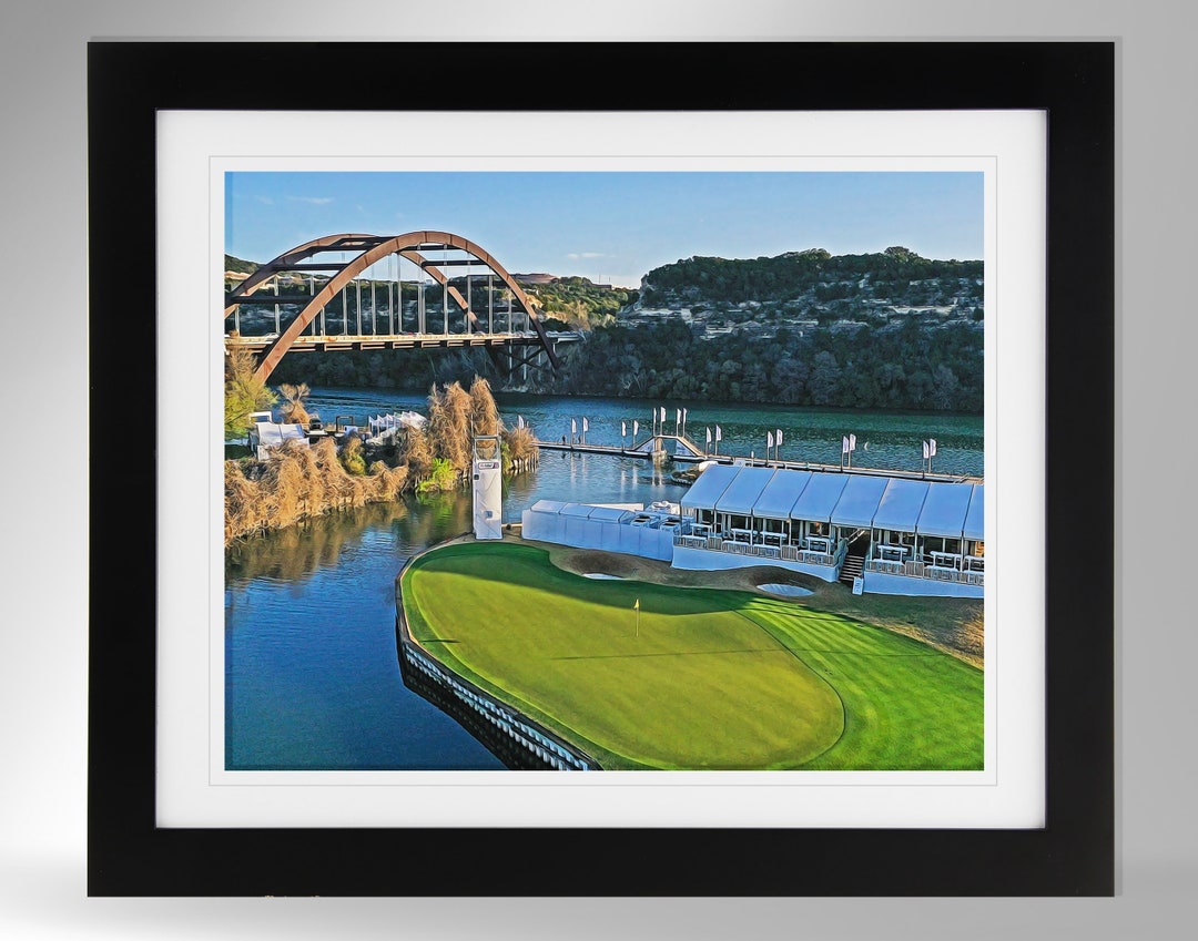 Austin Country Club Golf Course Art Print - Impressionism Painting ...