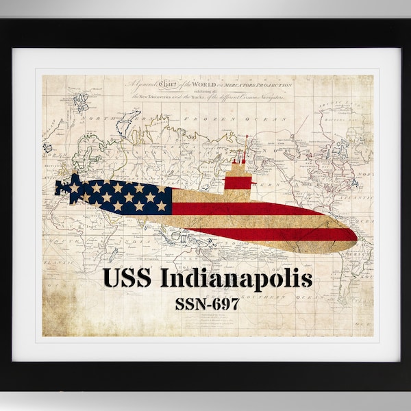 Uss Indianapolis Art - Etsy