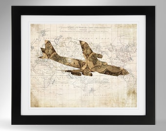 E-8 JSTARS Decal front E8C JSTARS Decal, E-8C Decal, E8 Vinyl Decal, E ...