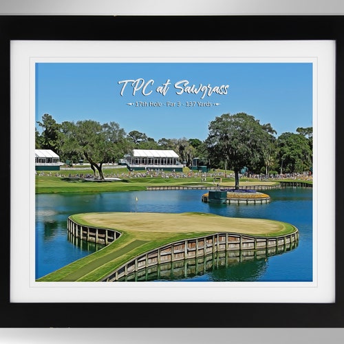 TPC Sawgrass Art Print the Players Championship - Etsy