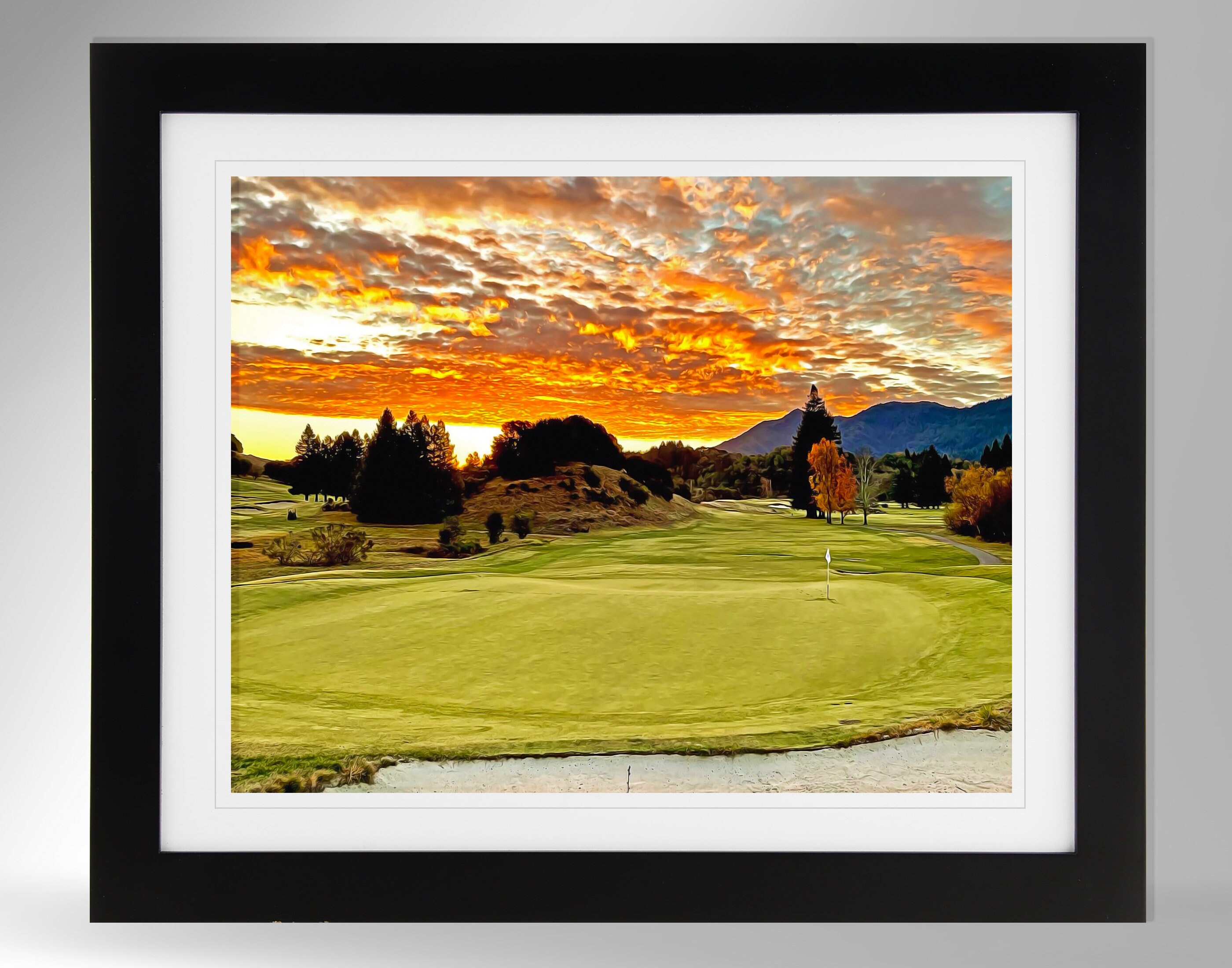 Meadow Club Golf Course Wall Art Impressionism - Etsy UK