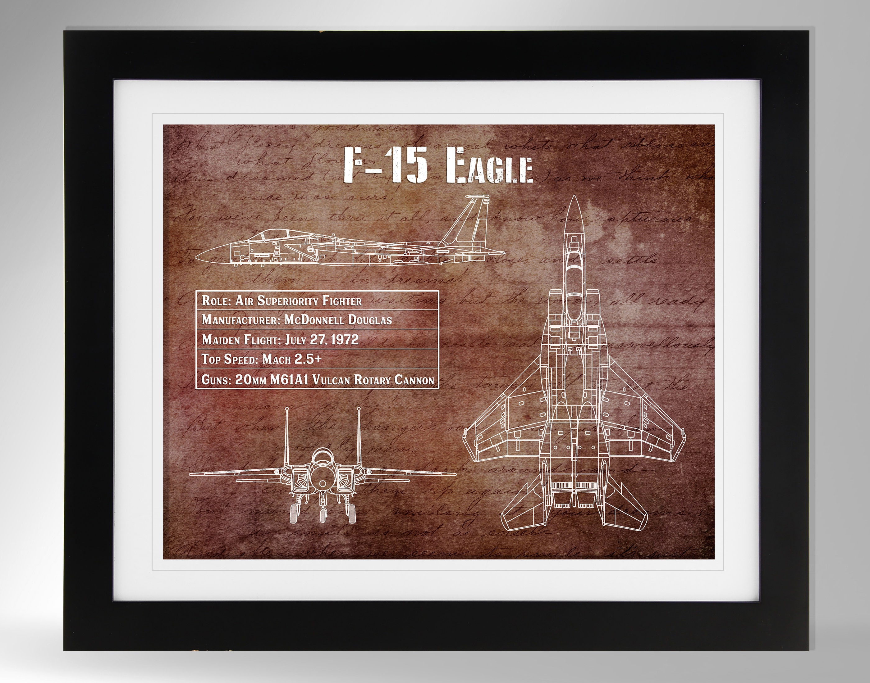 Mcdonnell Douglas F-15 Eagle Prints - Multiple Options (#89), F-15 ...