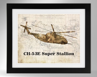 CH-53E Decal angle 1 CH53E, Super Stallion, Vinyl Decal Sticker, H-53 ...