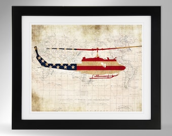 UH-1 Decal Medevac Side UH1 Decal / UH1 Vinyl Decal / UH1 - Etsy