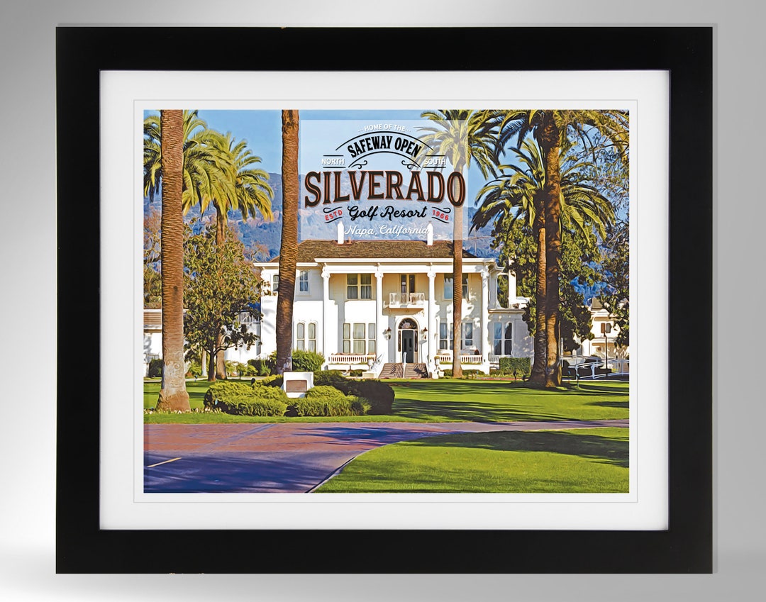 The Silverado Golf Resort Art Print - Impressionism Painting-effect ...
