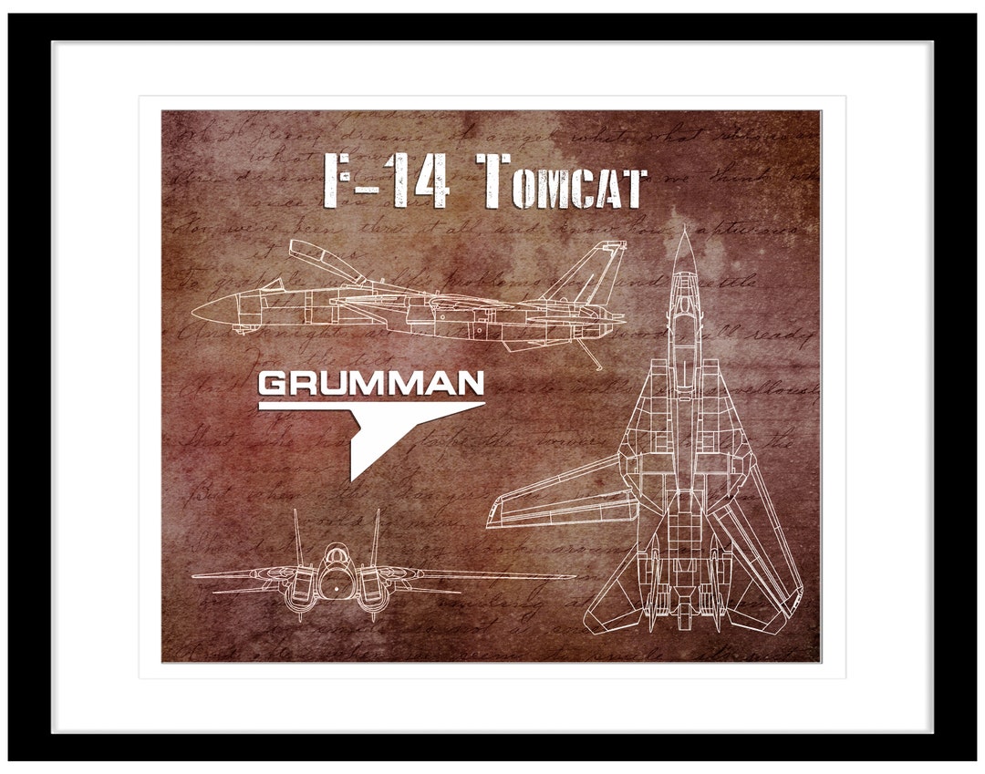 Grumman F-14 Tomcat Prints - Multiple Options (#88), F-14 Poster, F14 ...