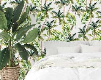 Removable Wall Decal Tropical - Etsy