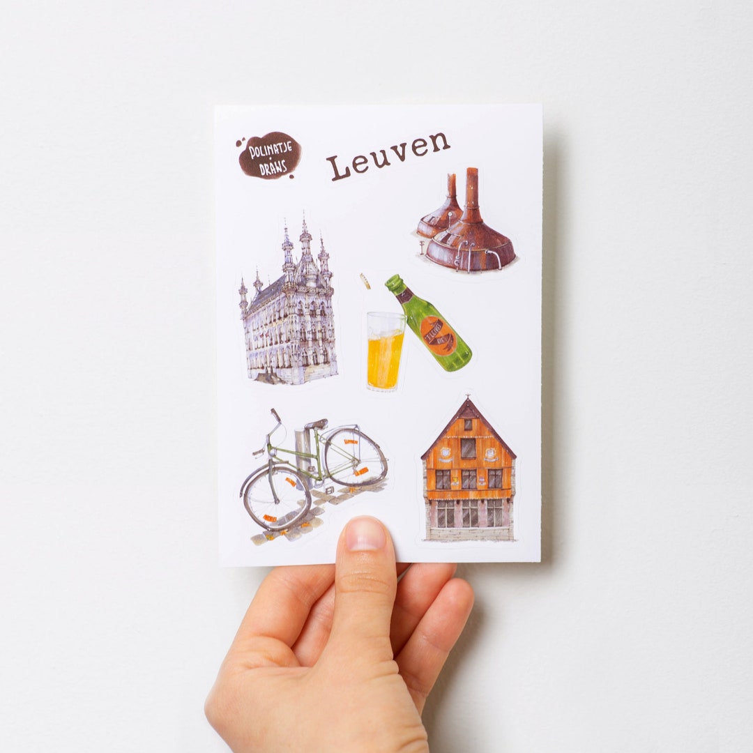Leuven - Vinyl Sticker Sheet - Etsy