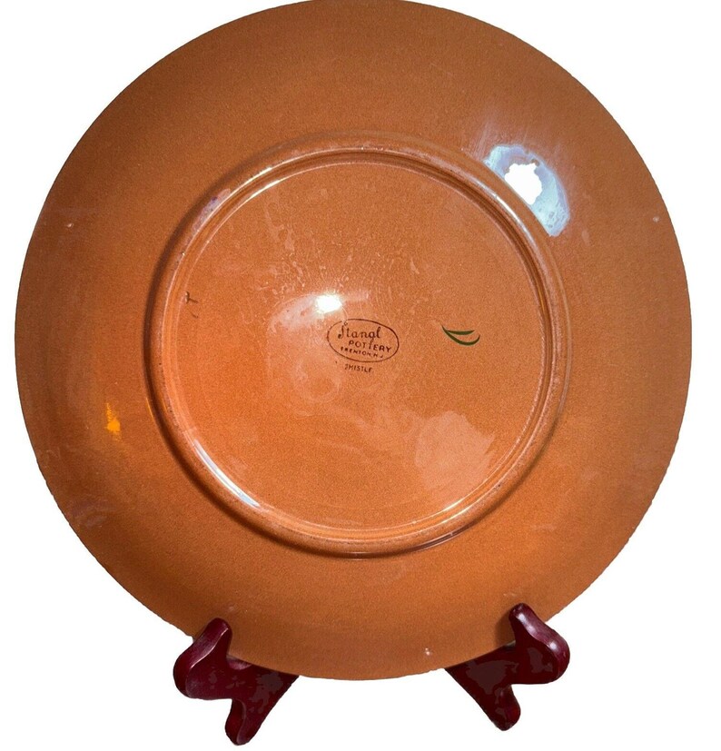 Vintage Stangl Pottery Thistle Pattern 10 Dinner Plate 1950-1967 MCM - Etsy