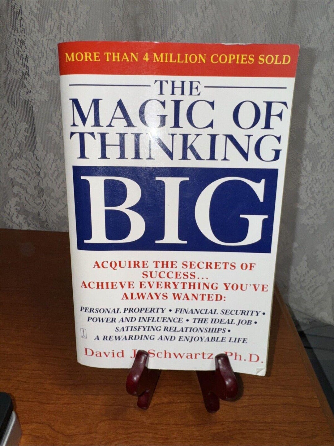 The Magic of Thinking Big Book - David J. Schwartz Ph.d. (paperback, 1987) Self - Etsy