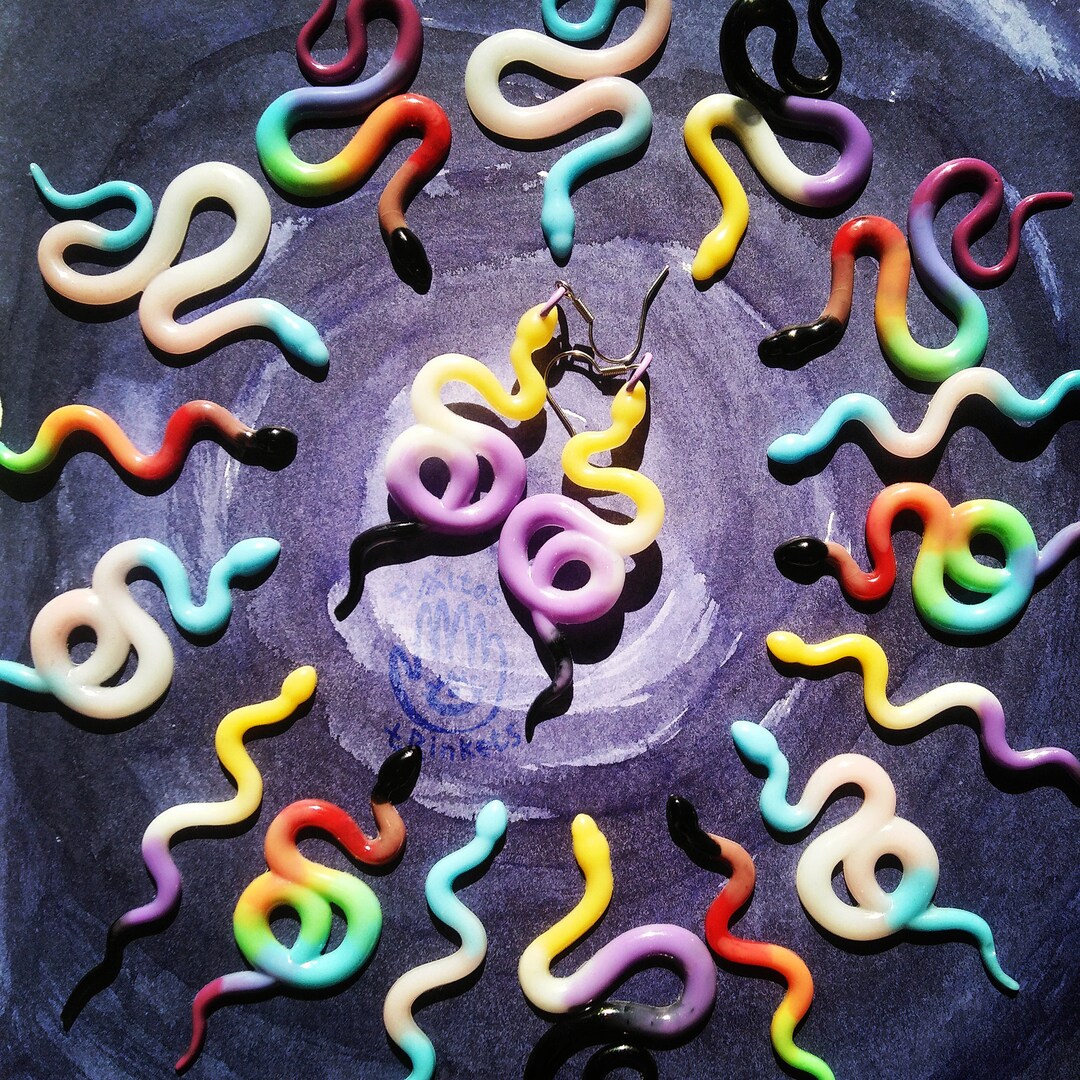 PRIDE COLLECTION SNEARRINGS Snake, Lgbtq, Queer, Pride Flag, Colorful ...