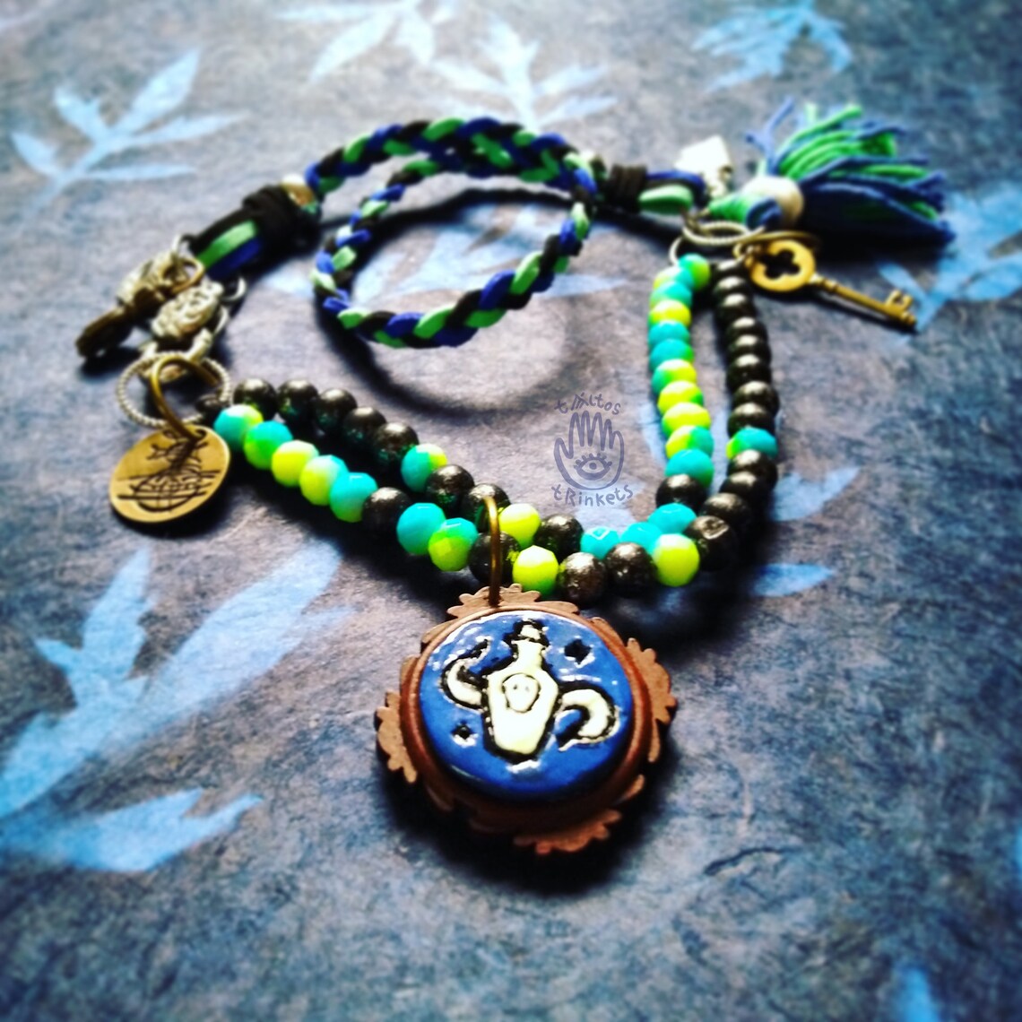 Antidote Necklace GLOW in the DARK Witchy Jewelry - Etsy