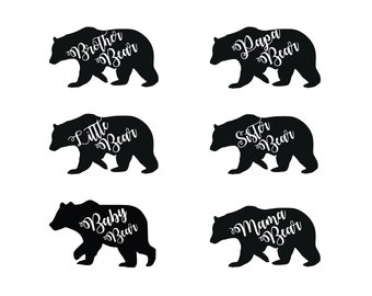 Mama bear font | Etsy