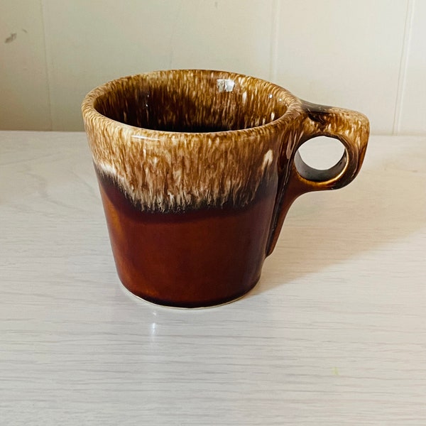 Brown Drip Pottery - Etsy