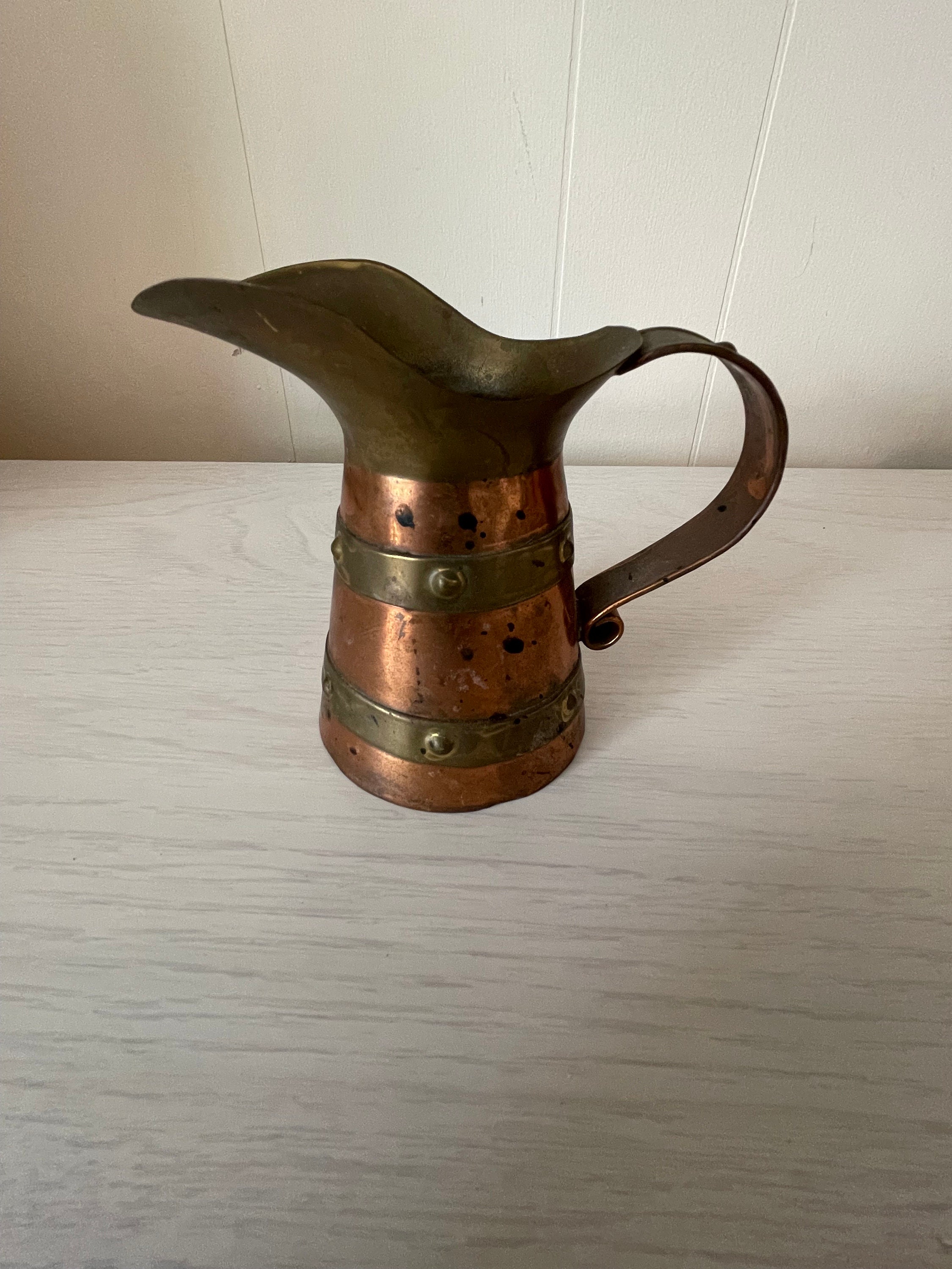 Cobre Mexican Brass and Copper Tea Service 3 Piece Set - Etsy