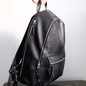 Spacy Backpack Leather Backpack Backpacks Rucksack City - Etsy