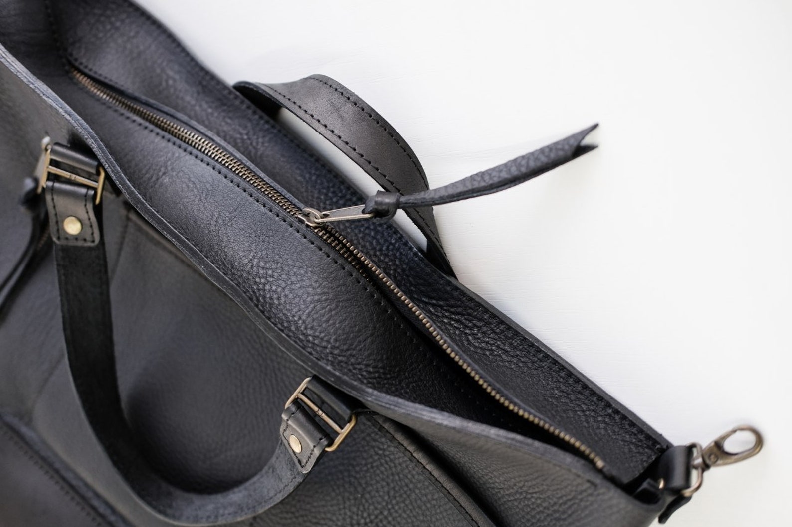 Neo Tote Leather Tote Bag Leather Handbag Crossbody Bag | Etsy