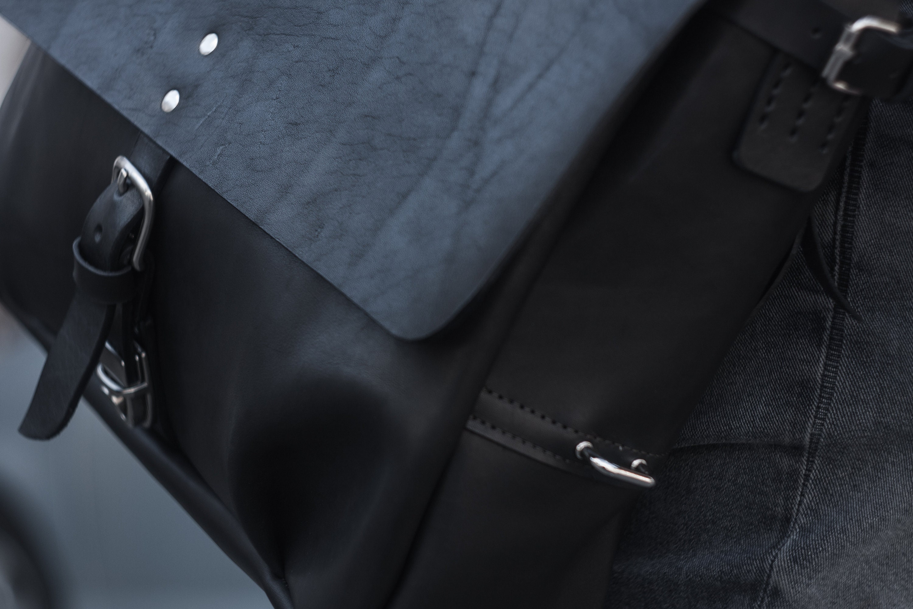 Mail Bag Slouchy Leather Shoulder Bag Leather Purse Leather - Etsy