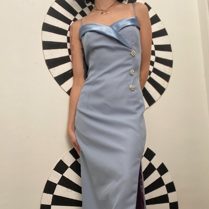 Periwinkle Dress - Etsy