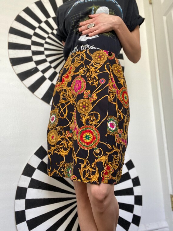 Jewelry print silk - Gem