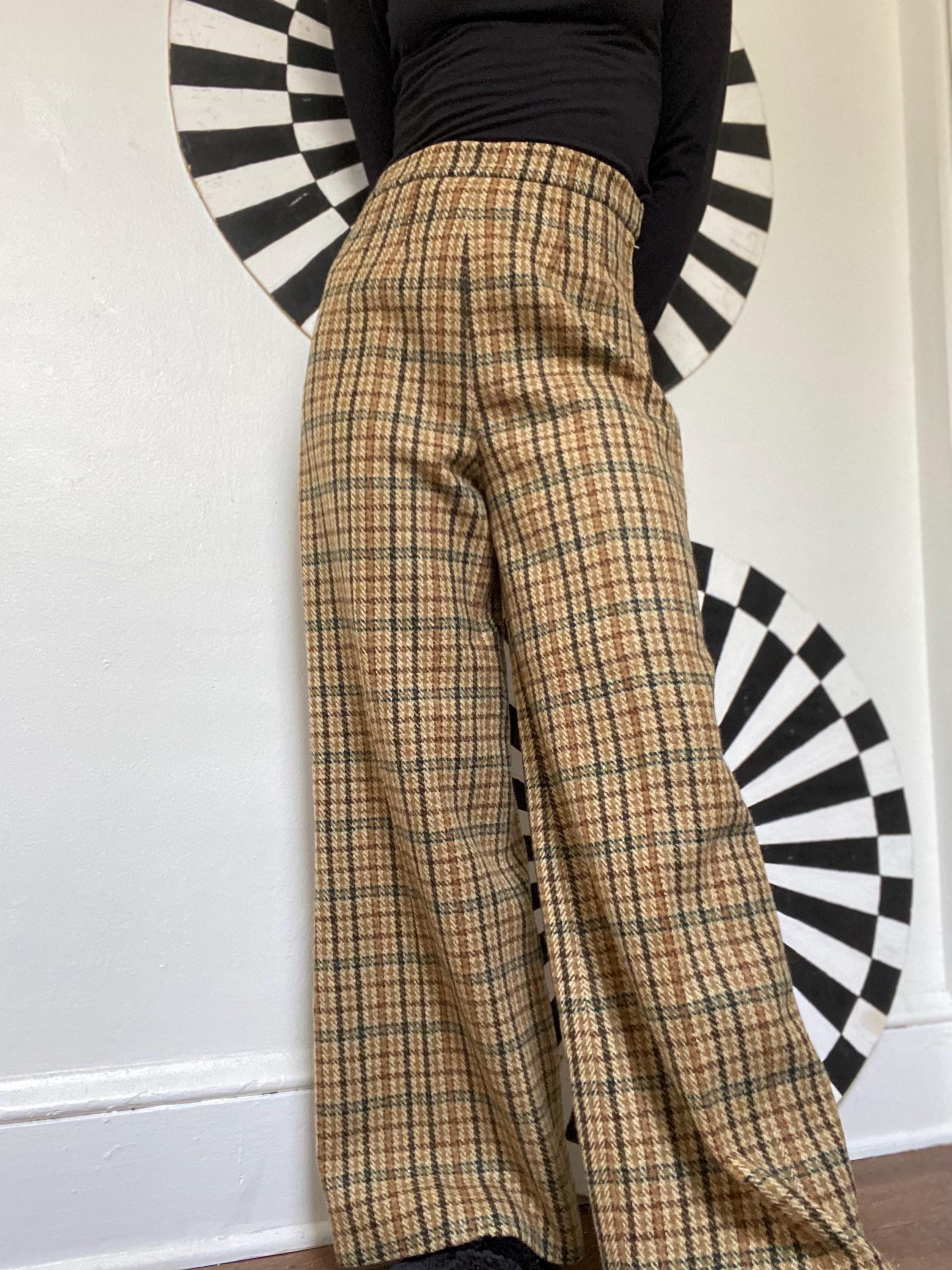 70s Plaid Pants - Etsy 70s Plaid Pants - Etsy