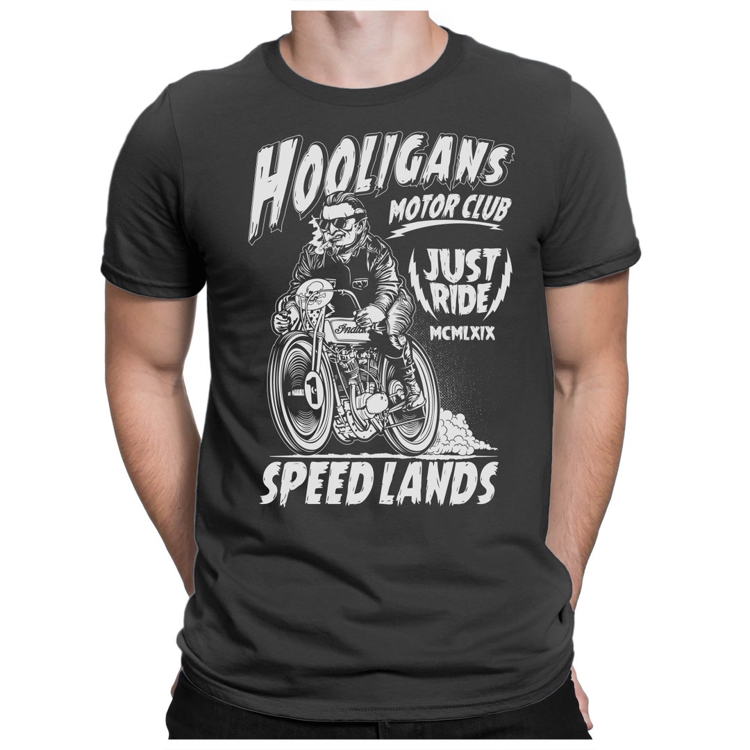 Hooligans Speed Men's Fun T-shirt Printed Small to 4XL PAPAYANA - Etsy