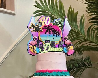 Miami Vice Birthday - Etsy