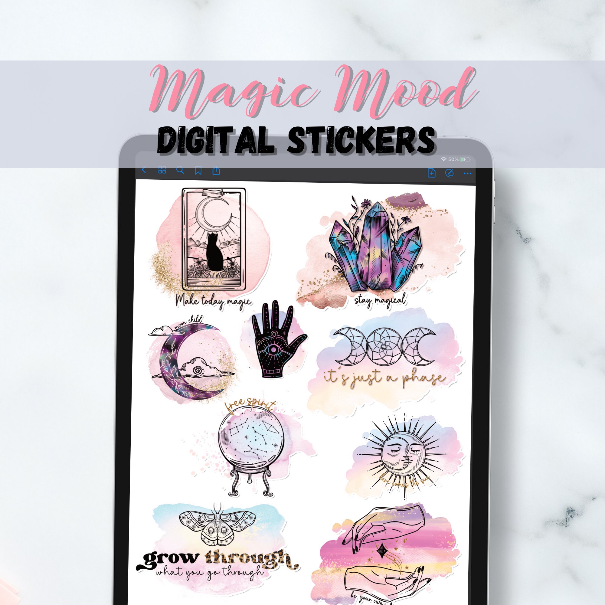 Calendars & Planners Paper & Party Supplies Paper Stay Positive Digital ...